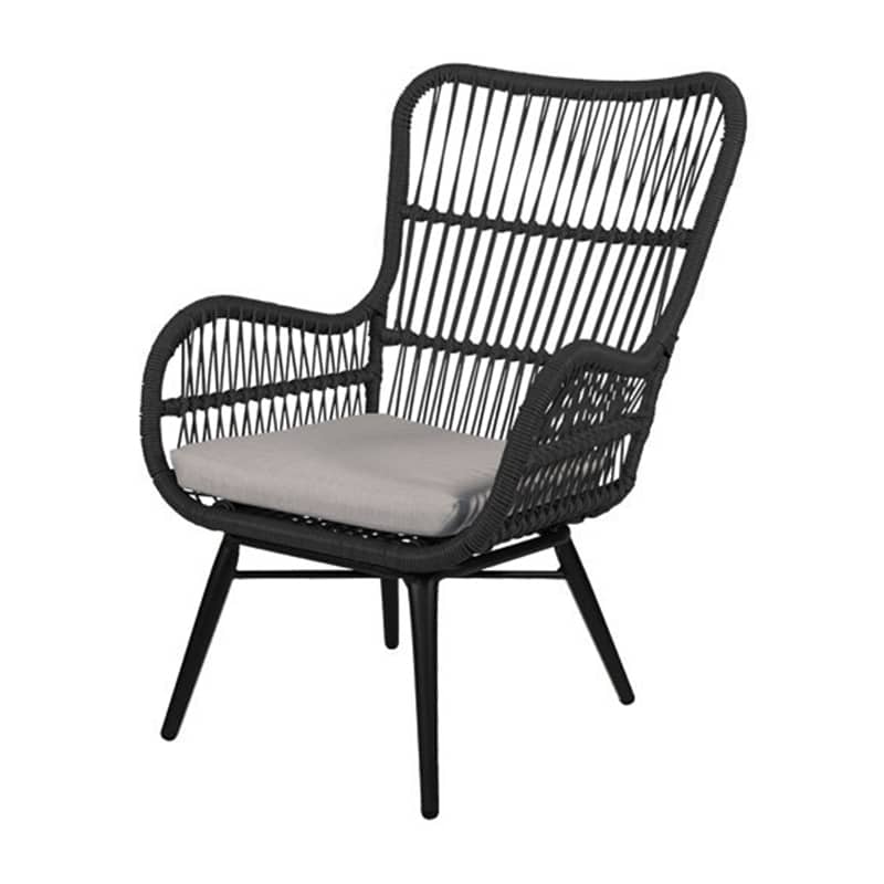 Terrasstoel Sanna zwart - Okido B.V.